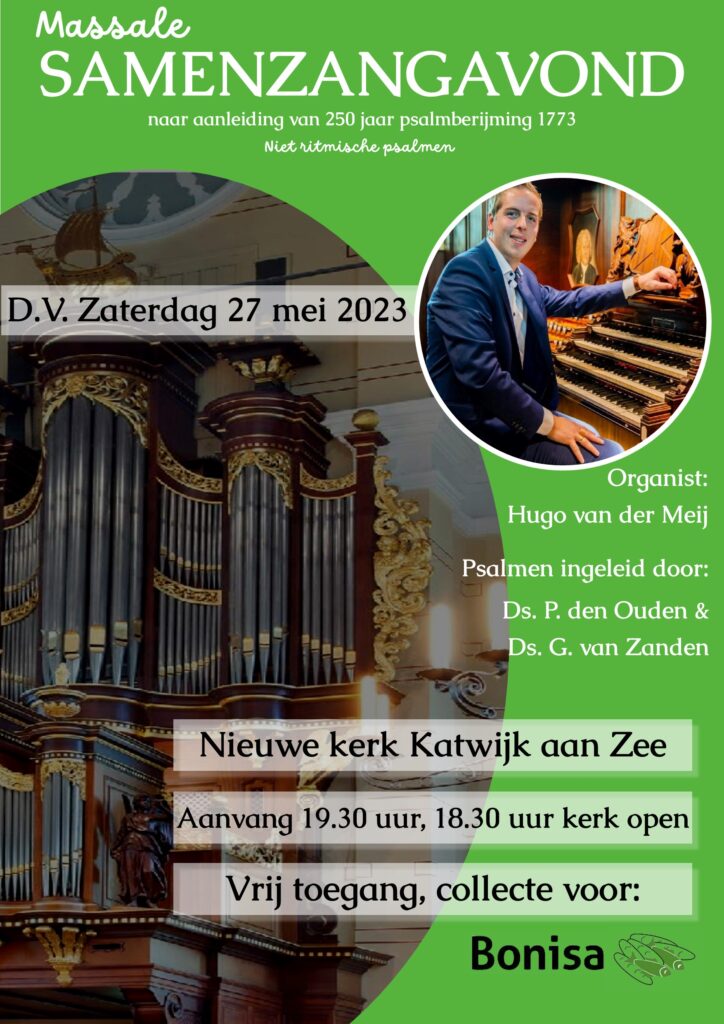 Bonisa » Zangavond 250 jaar psalmberijming 1773